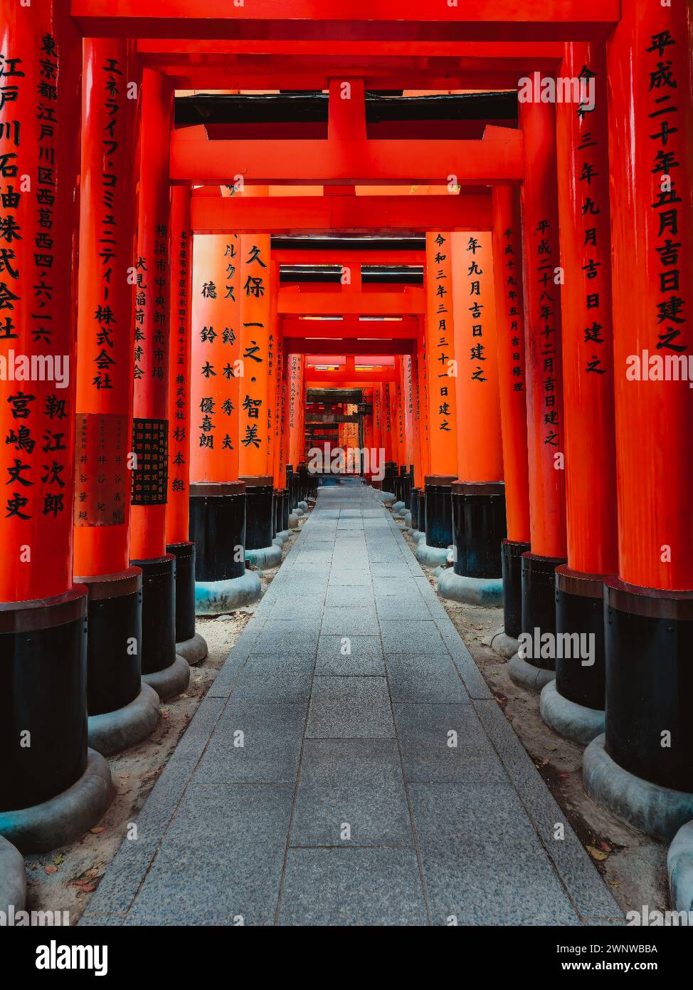 Temple Guide For The Religious Apperance In Japan Stock Photo - Alamy