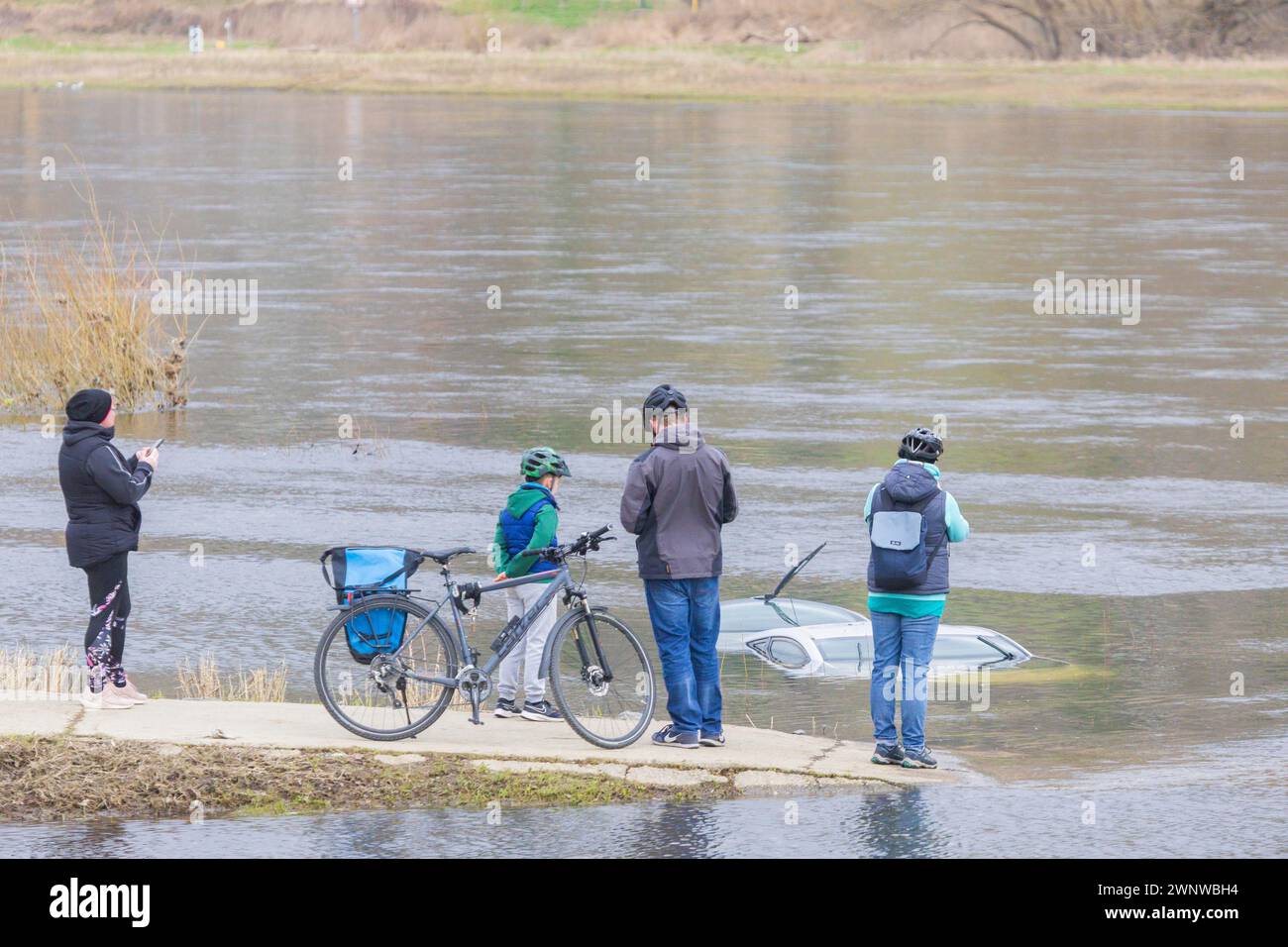 Recently, an inadequately secured car sank in the flood waters of the ...