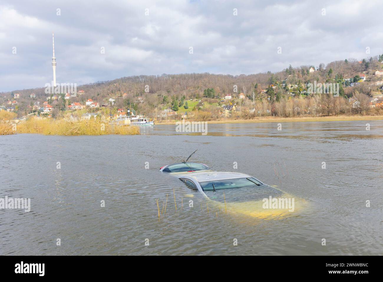 Recently, an inadequately secured car sank in the flood waters of the ...