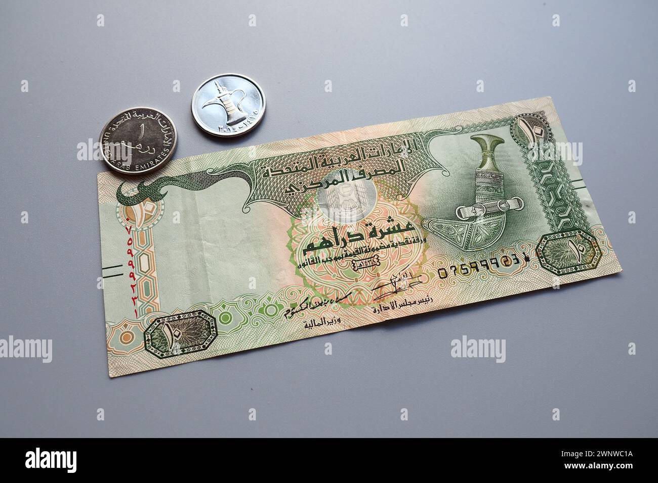 The Arab Emirates Dirham Arabic. ISO code AED is the official currency ...