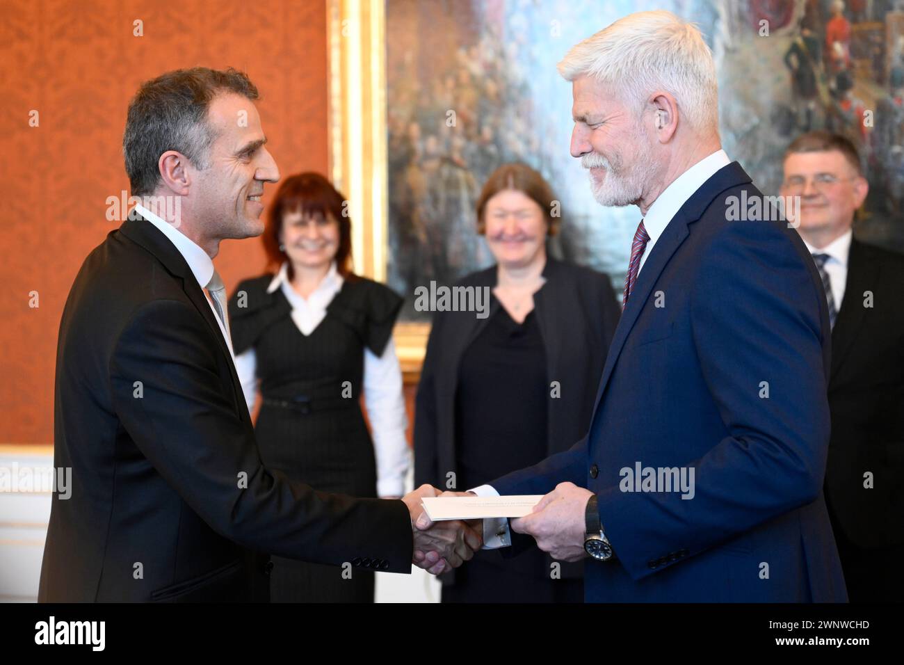 Prague, Czech Republic. 04th Mar, 2024. Czech President Petr Pavel ...