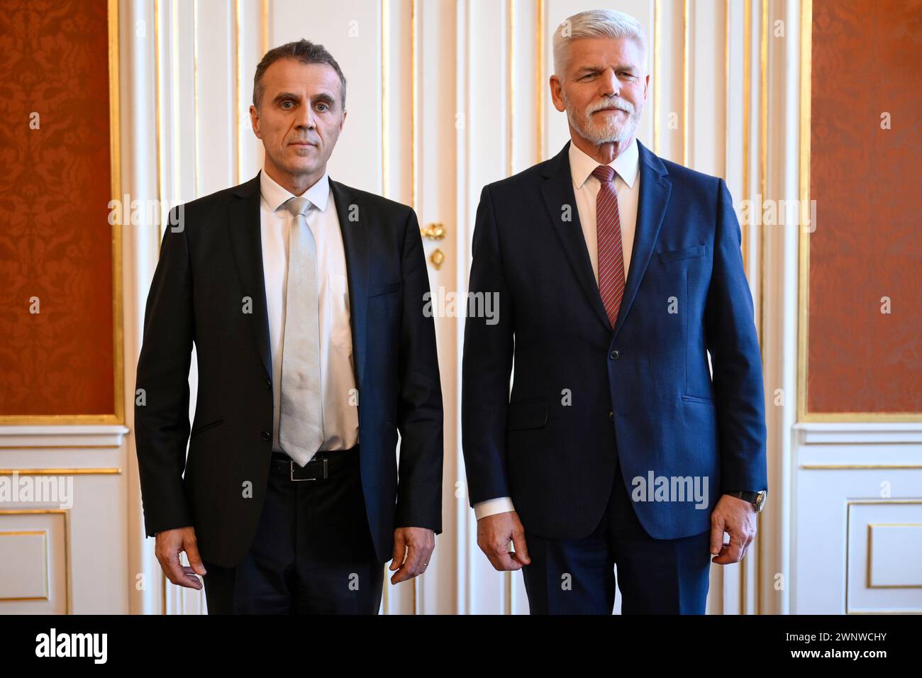 Prague, Czech Republic. 04th Mar, 2024. Czech President Petr Pavel ...