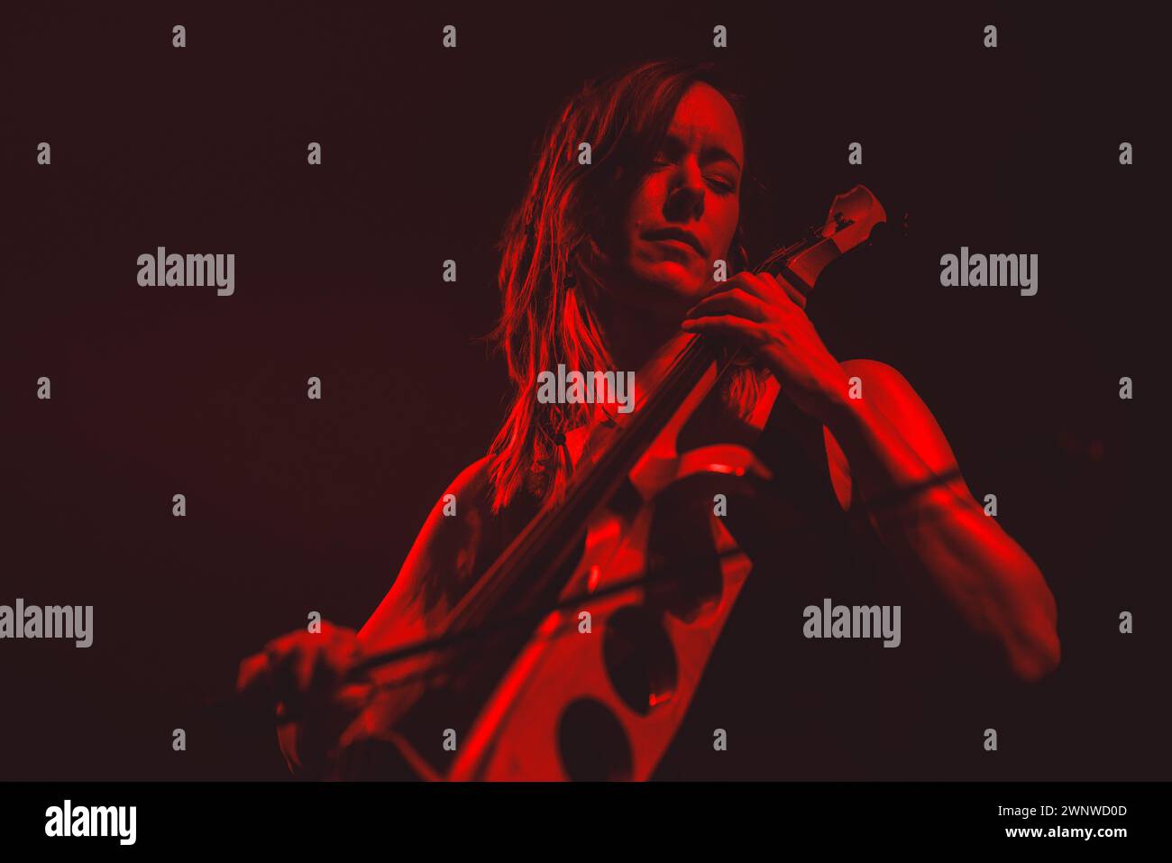 Copenhagen, Denmark. 02nd, March 2024. The British cellist and composer ...