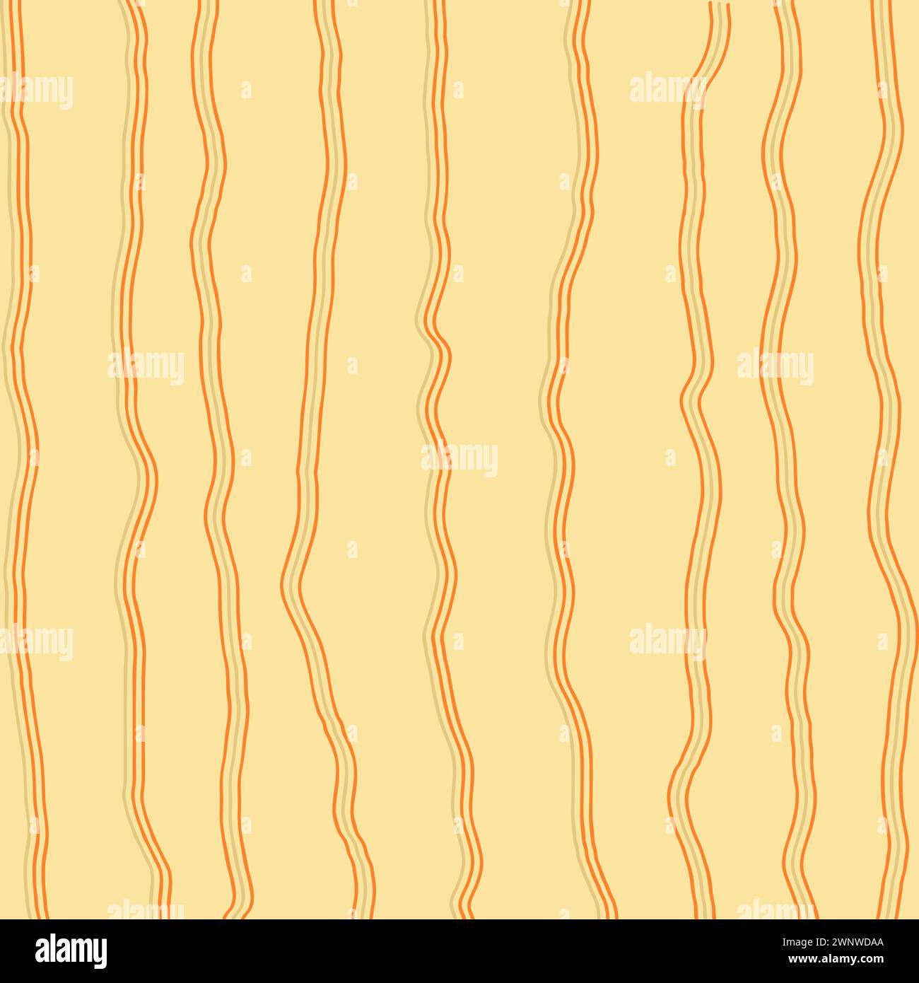 Decorative square pattern with hand drawn stripe shapes. Hand painted ...