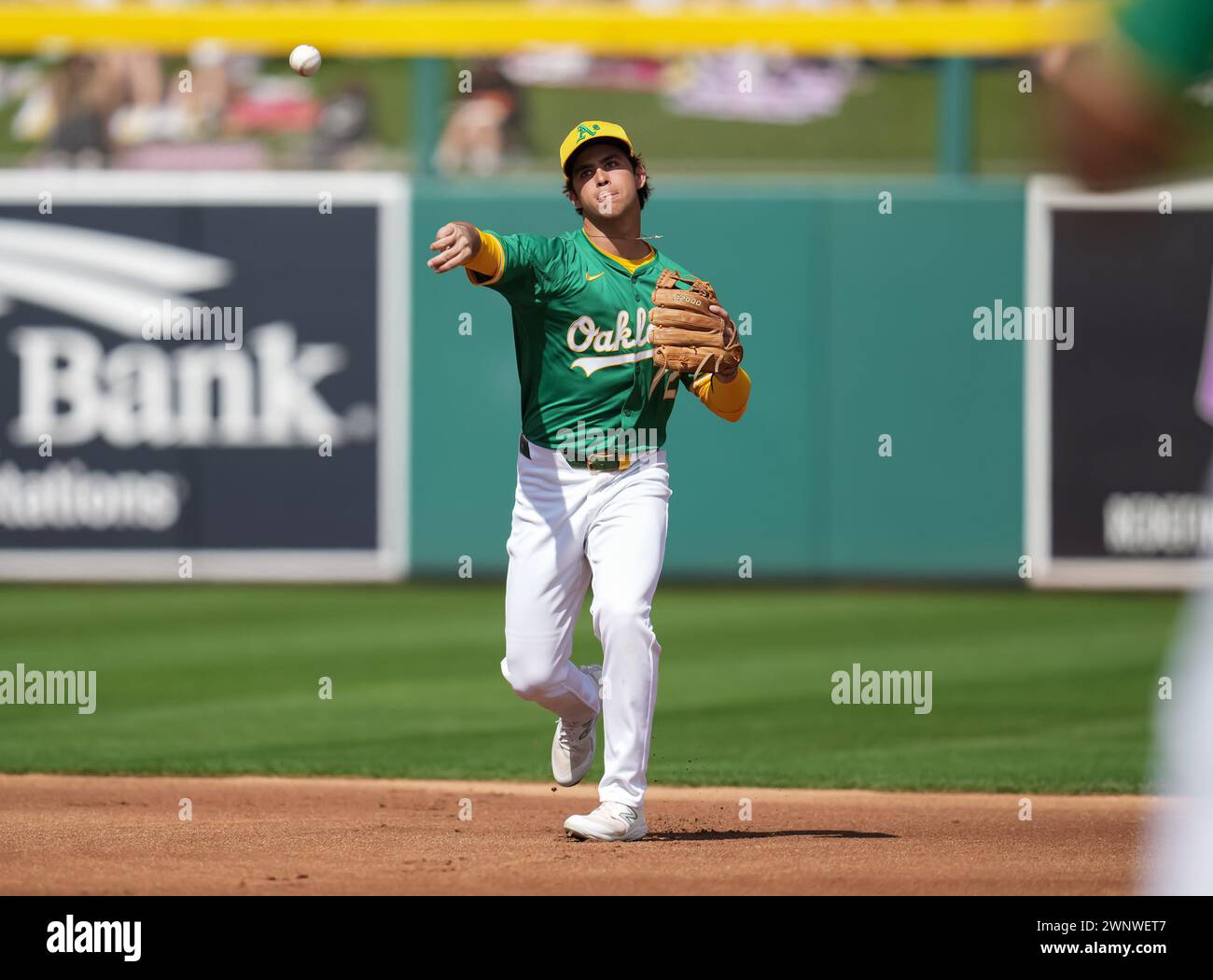 Mesa, United States. 03rd Mar, 2024. Max Muncy (72) of the Oakland ...
