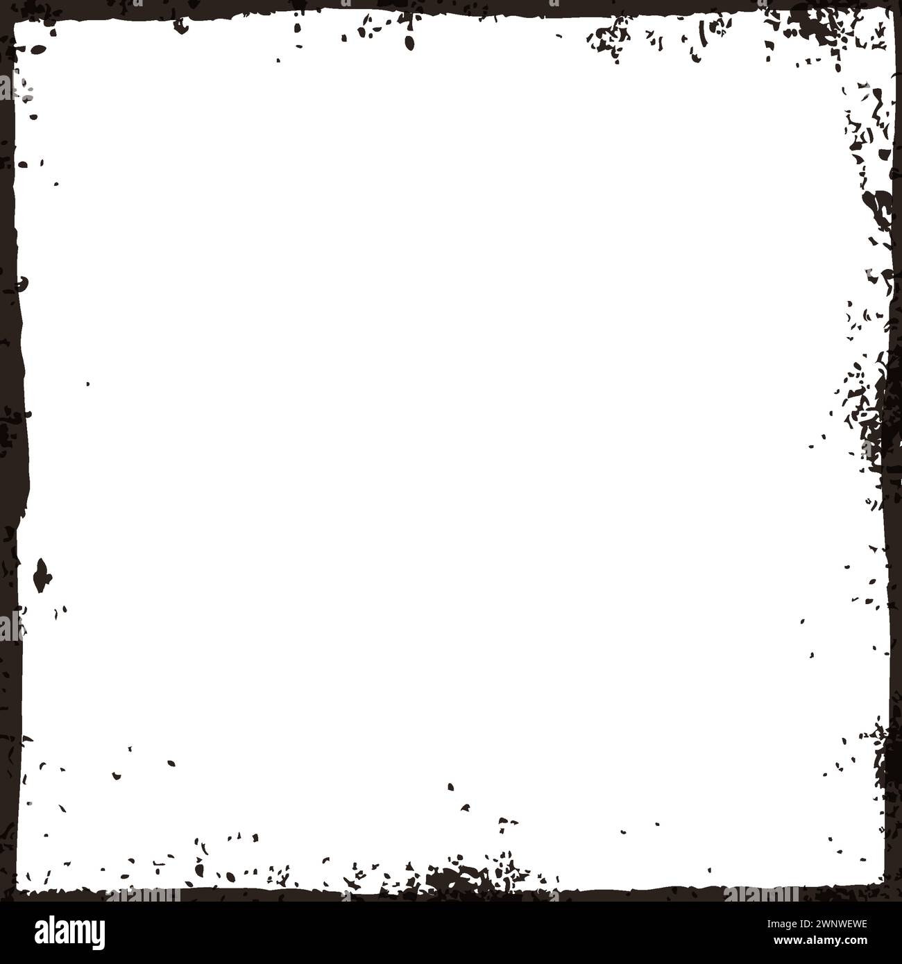 Grunge border effect Stock Vector Images - Alamy