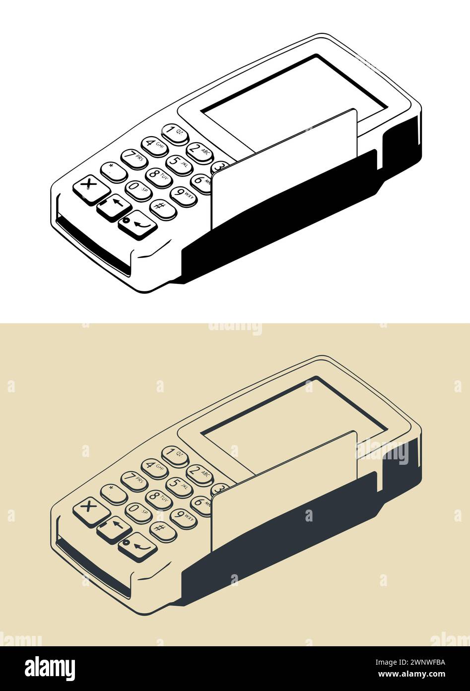 Nfc atm Stock Vector Images - Alamy