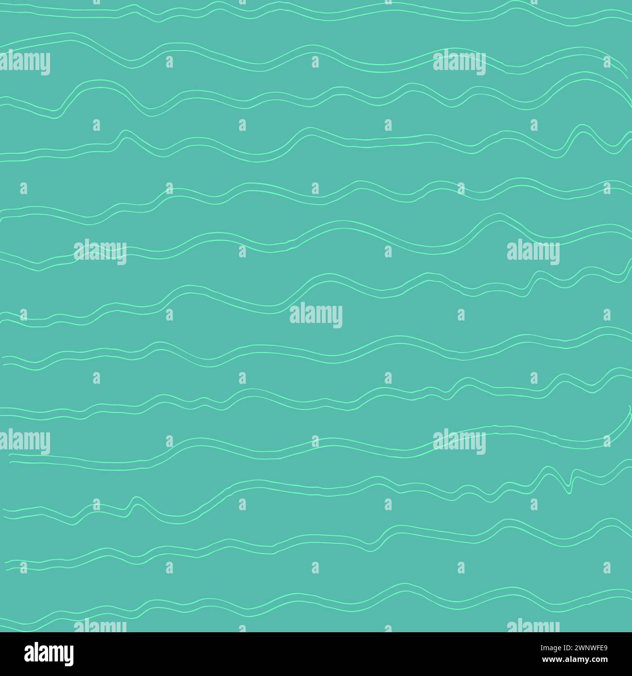 Abstract wavy lines in green Stock Vector Images - Alamy