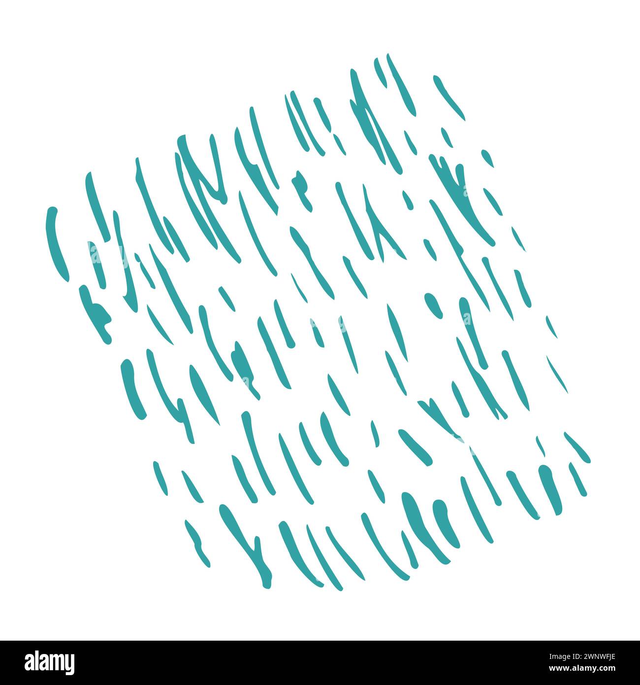 Chaotic drawing Cut Out Stock Images & Pictures - Alamy