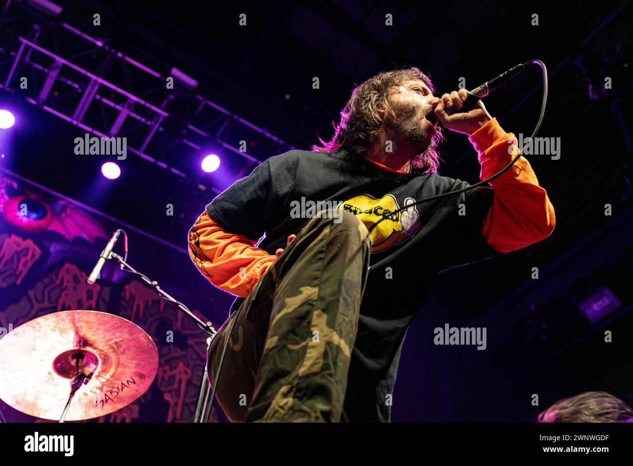 Norfolk, USA, 3rd Mar 2024. The Cancer Bats perform as part of Gwar’s ...