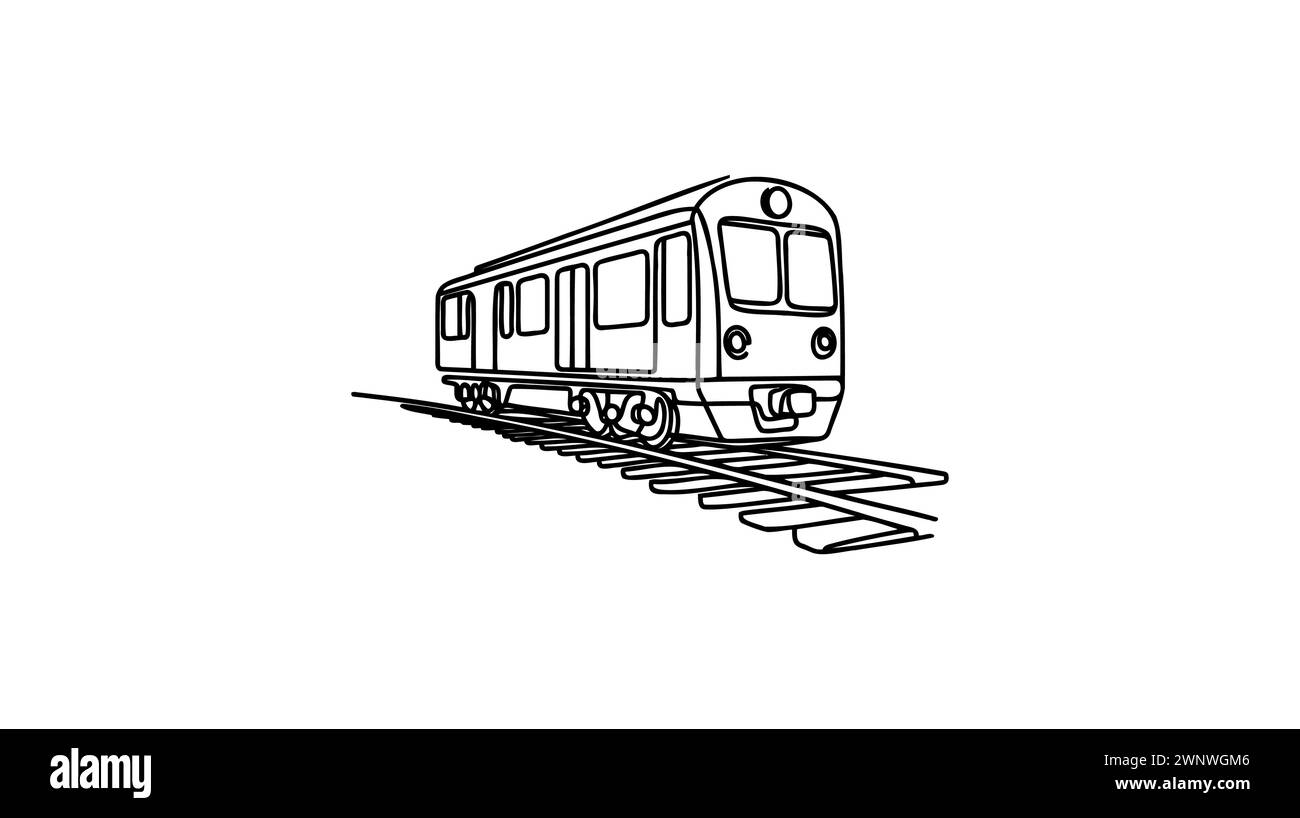 Commuter Train Clip Art Commuter Train Transportation Premium Vector