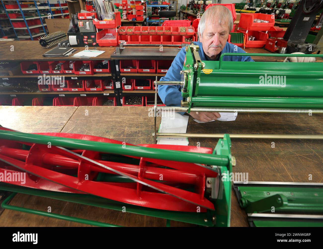 Dennis lawn mower hi-res stock photography and images - Alamy