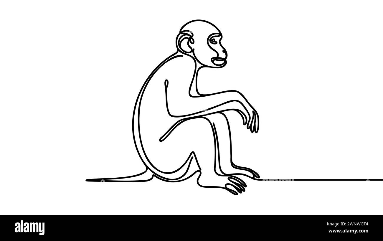 One primate Stock Vector Images - Alamy