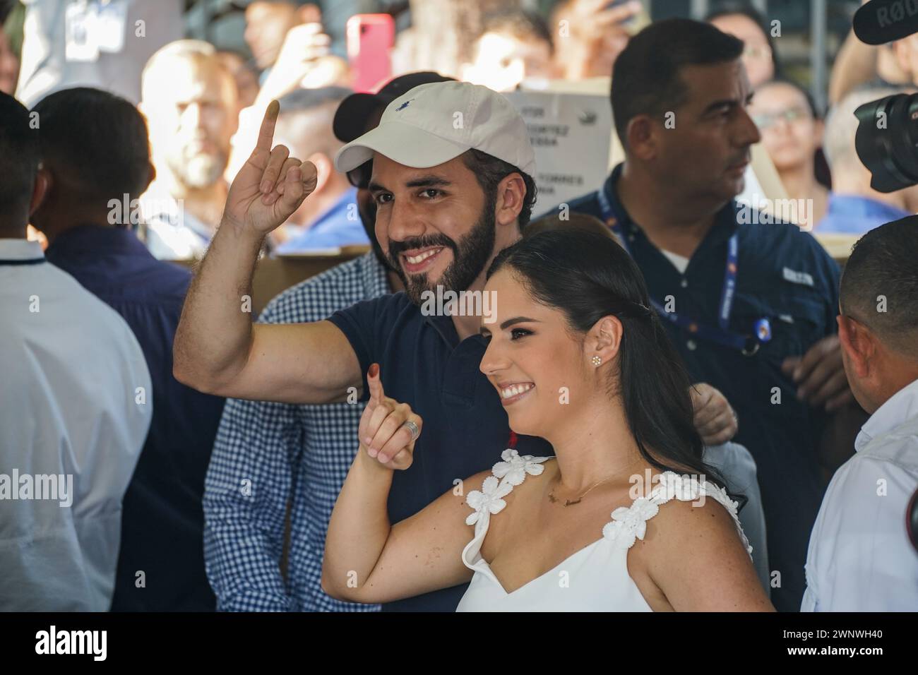 Nayib bukele elected hi-res stock photography and images - Alamy