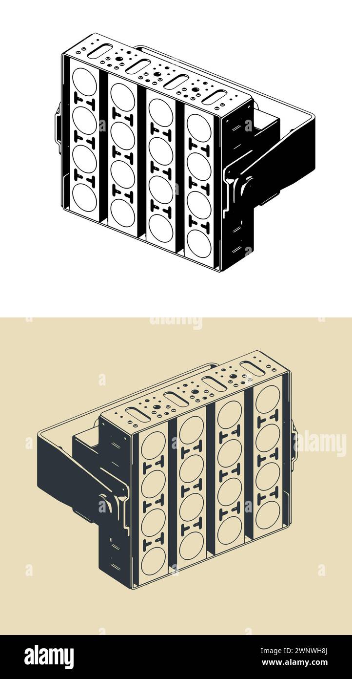 High intensity led Stock Vector Images - Alamy