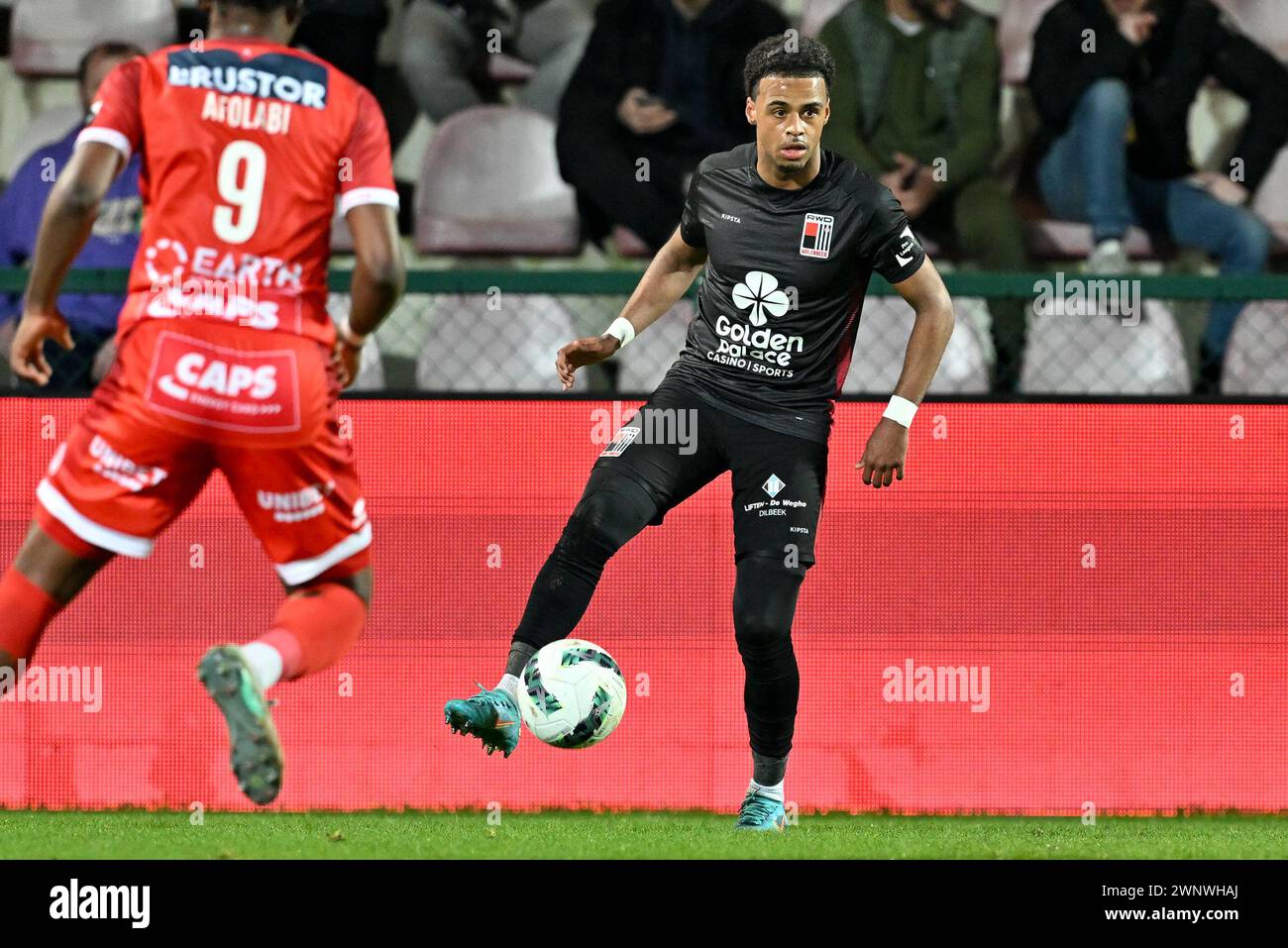 Ilay Camara (17) of RWDM pictured during the Jupiler Pro League season ...