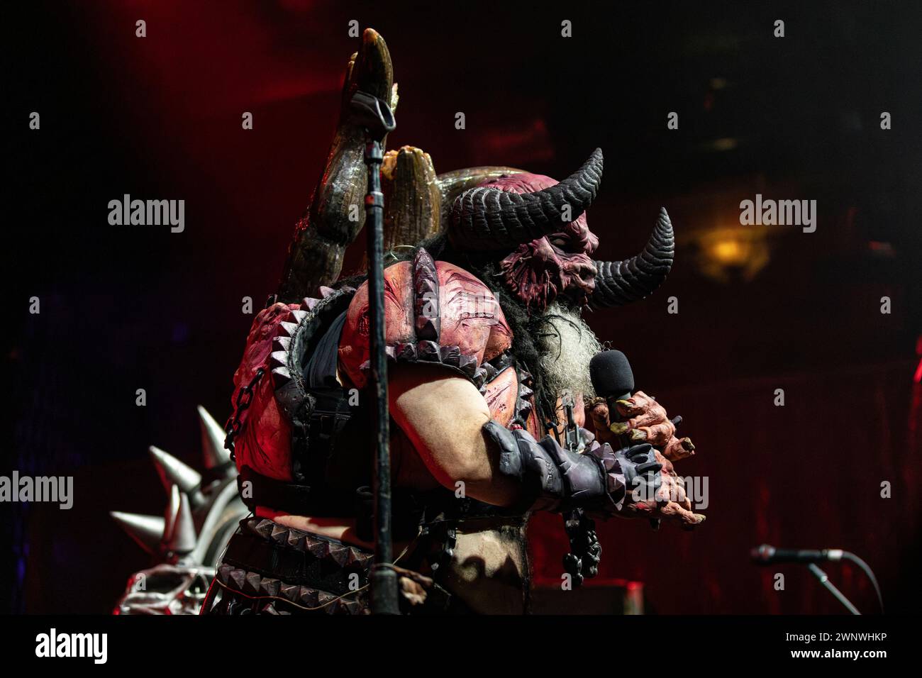 Norfolk, USA, 3rd Mar 2024. Gwar headlines The Age of Befuddlement tour ...