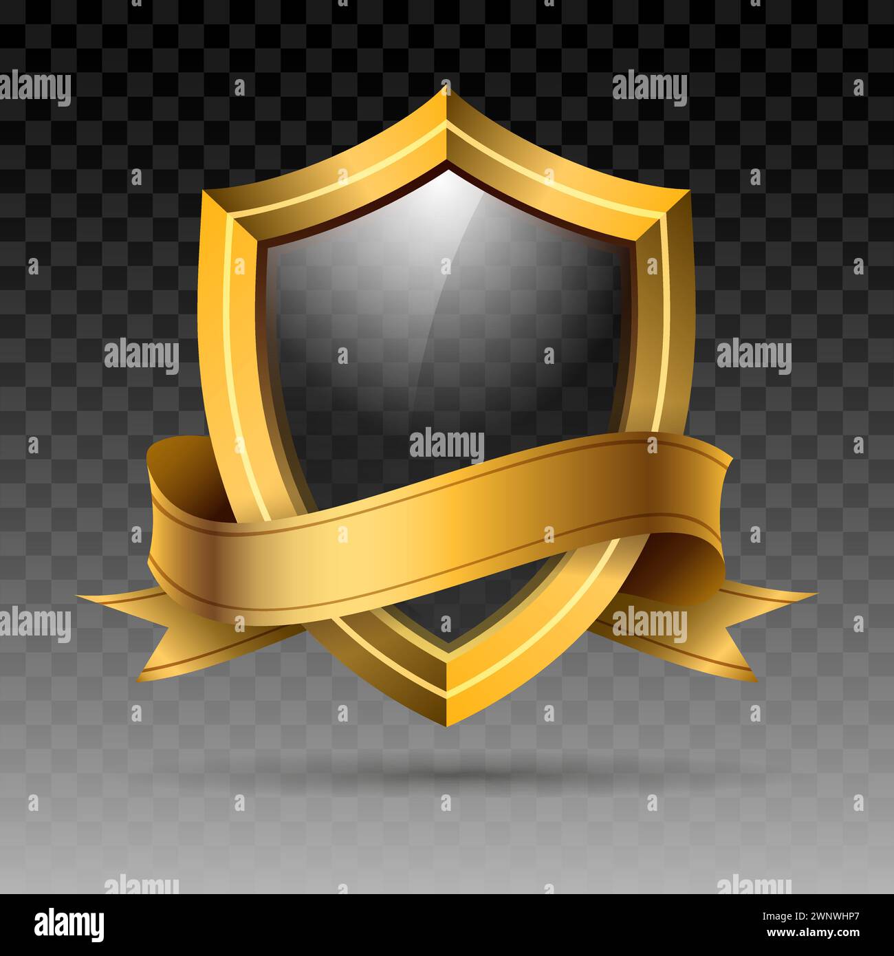 Protection emblem template Stock Vector Image & Art - Alamy