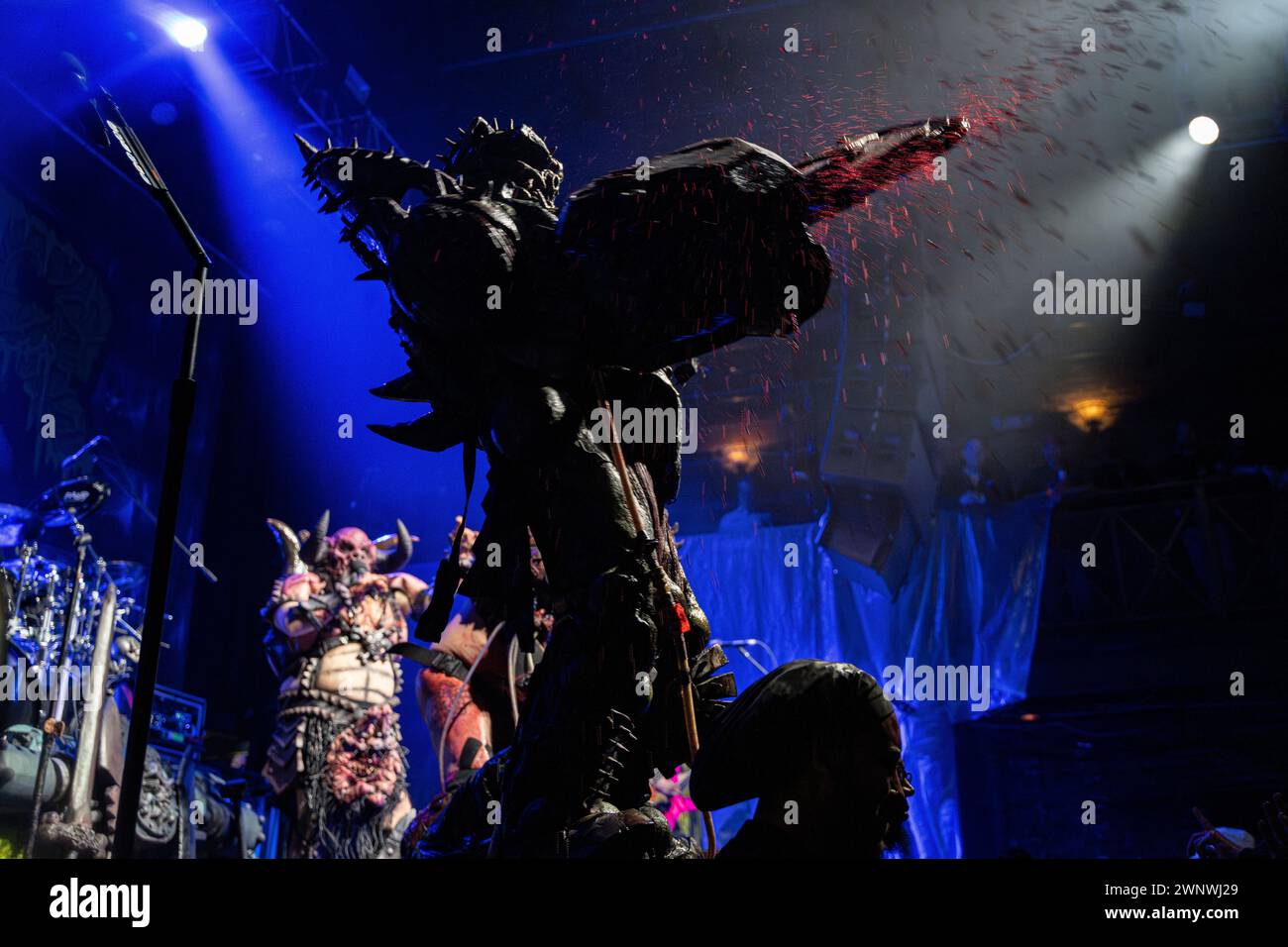 Norfolk, USA, 3rd Mar 2024. Gwar headlines The Age of Befuddlement tour ...