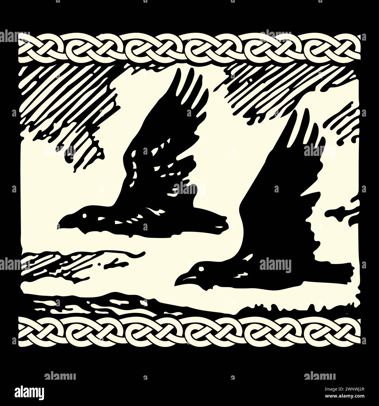 Ragnarok vector vectors Stock Vector Images - Alamy