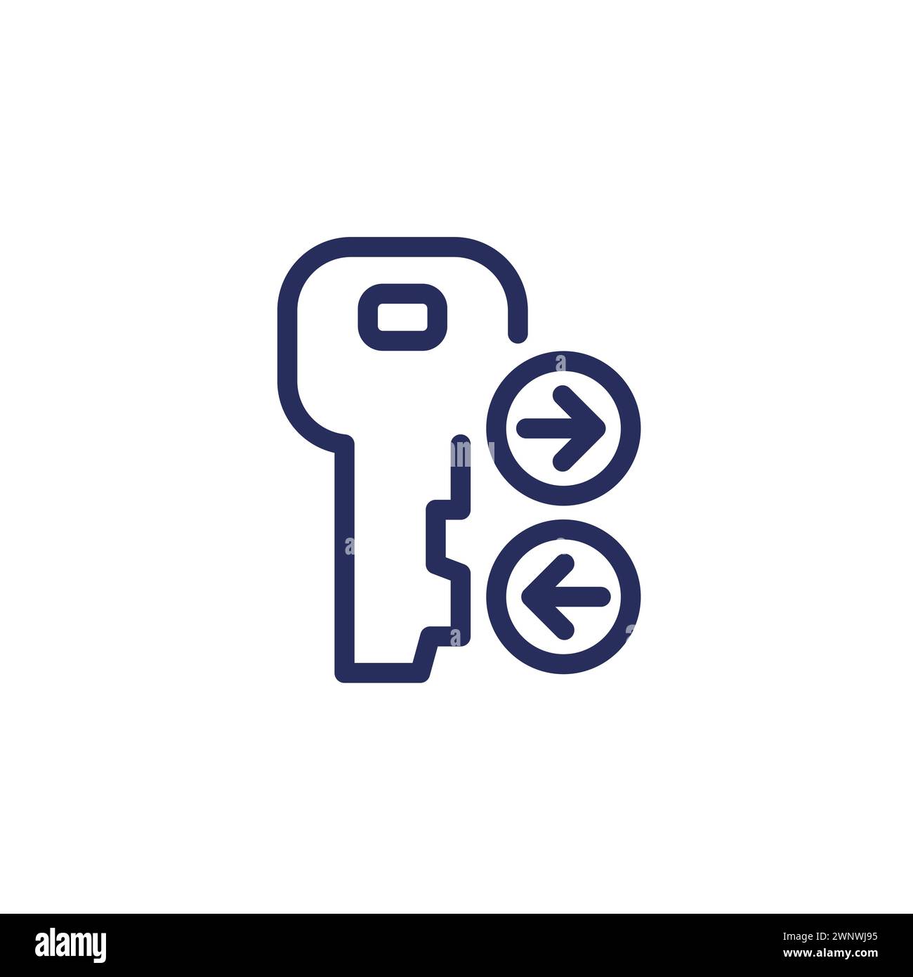 Public key encryption Stock Vector Images - Alamy