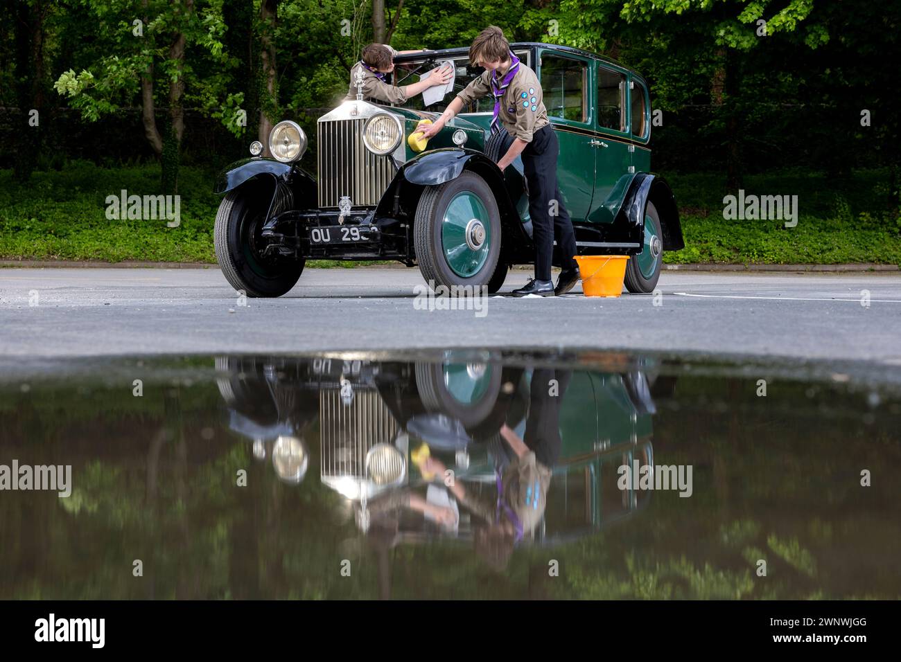 18/05/22 The Rolls-Royce owned by Lord Baden-Powell, is now on ...