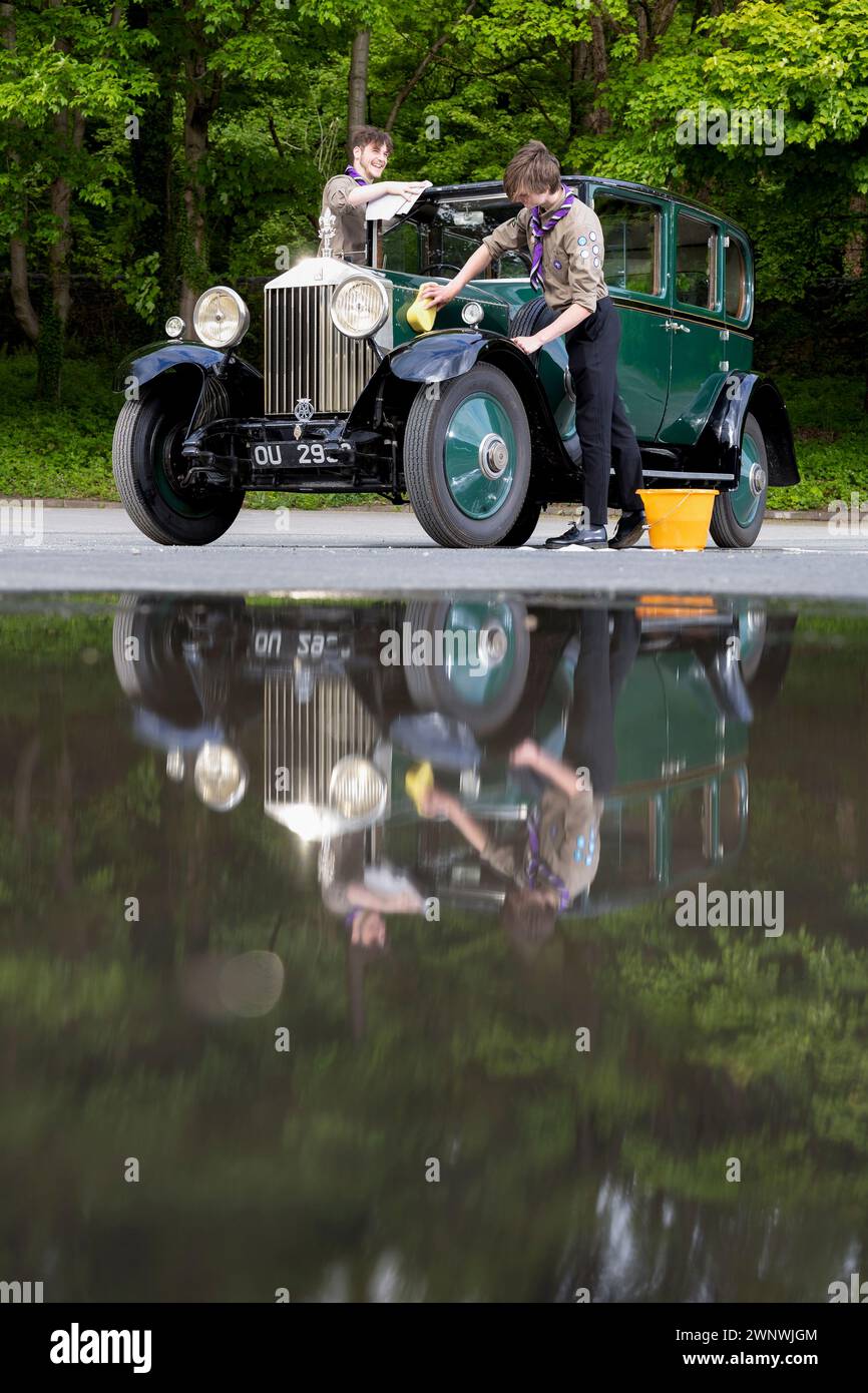 18/05/22 The Rolls-Royce owned by Lord Baden-Powell, is now on ...