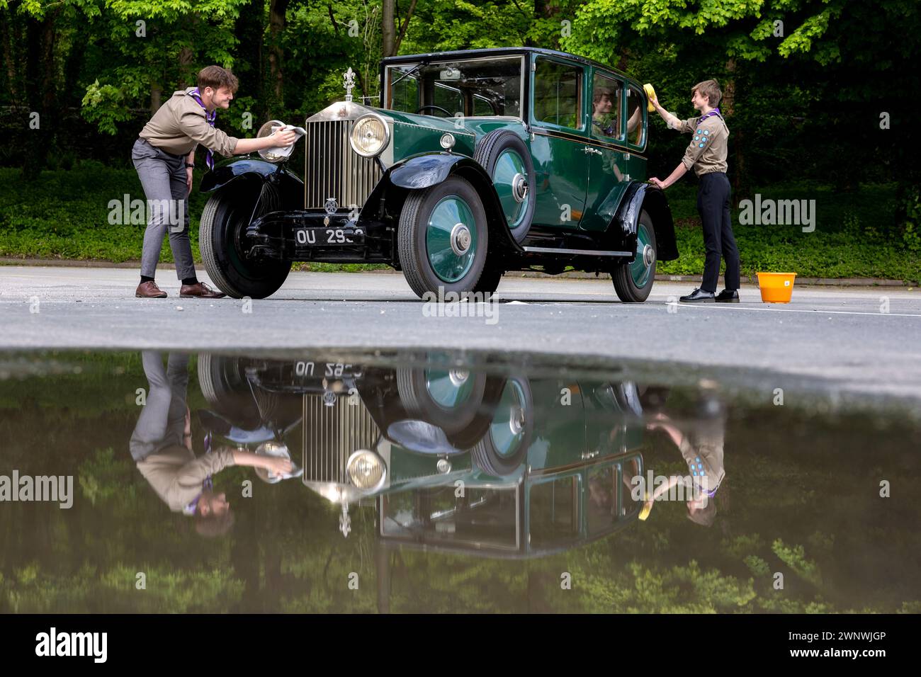 18/05/22 The Rolls-Royce owned by Lord Baden-Powell, is now on ...