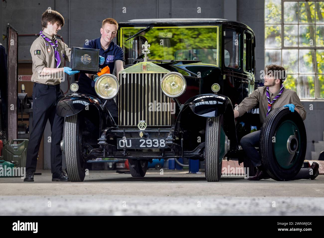 18/05/22 The Rolls-Royce owned by Lord Baden-Powell, is now on ...