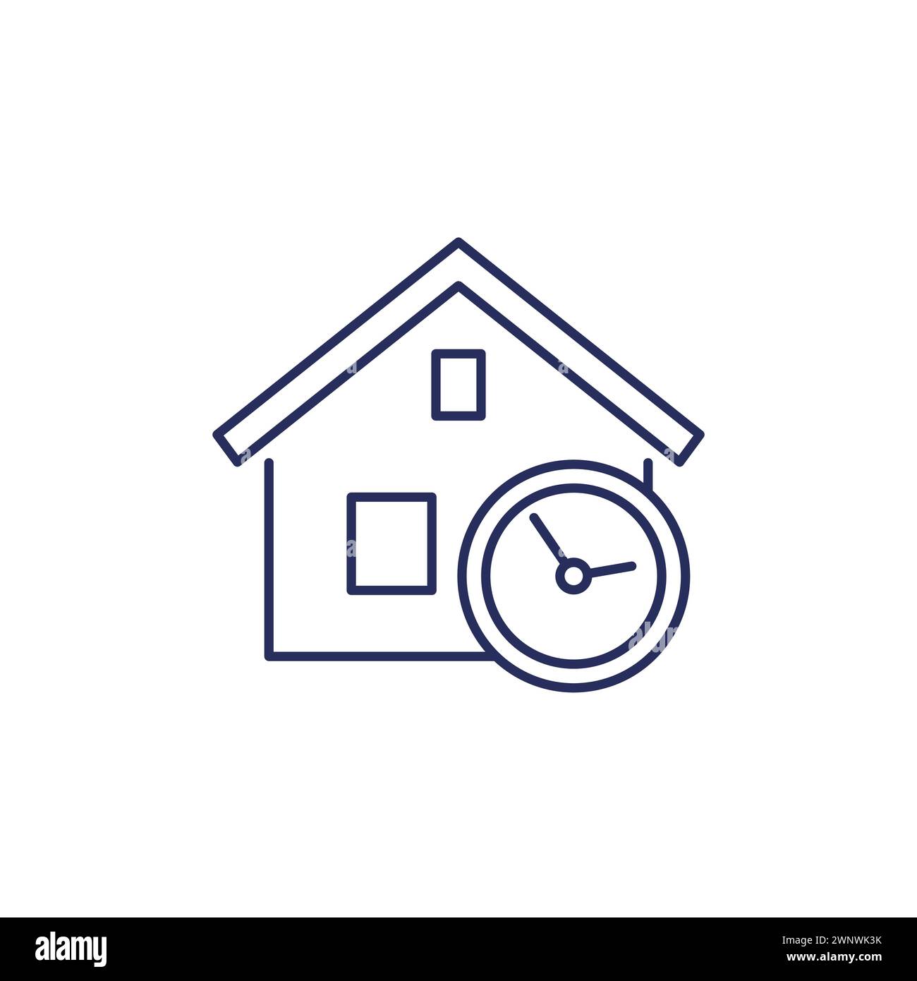 Range clock Stock Vector Images - Alamy