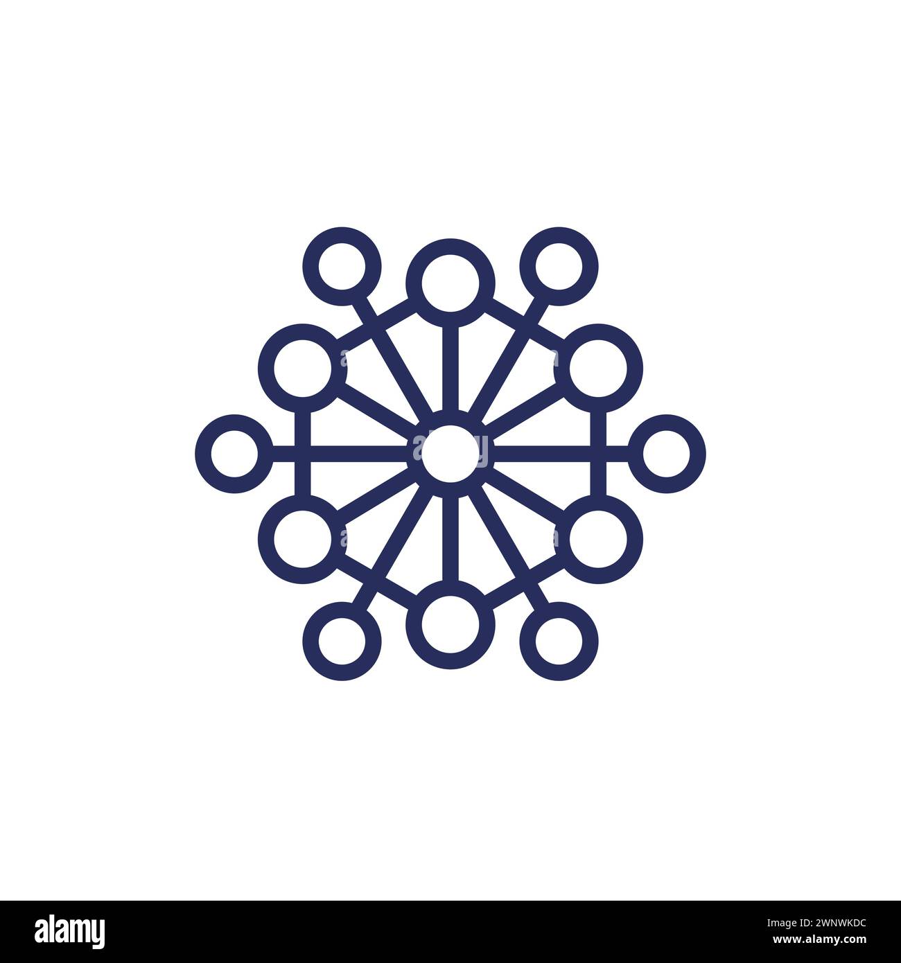 complexity line icon on white Stock Vector Image & Art - Alamy