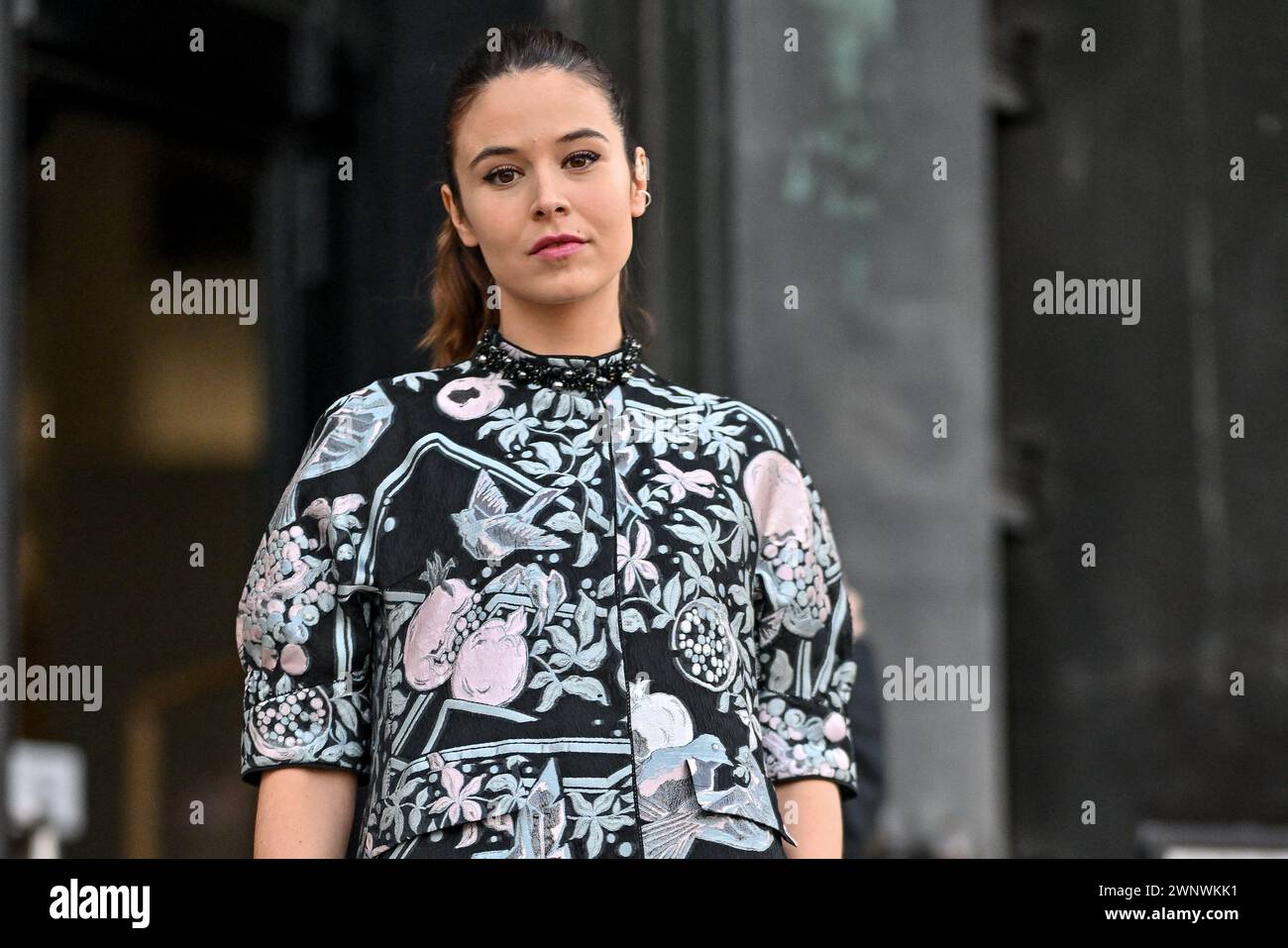 Paris, France. 04th Mar, 2024. Marilou Aussiloux attending the Shiatzy ...