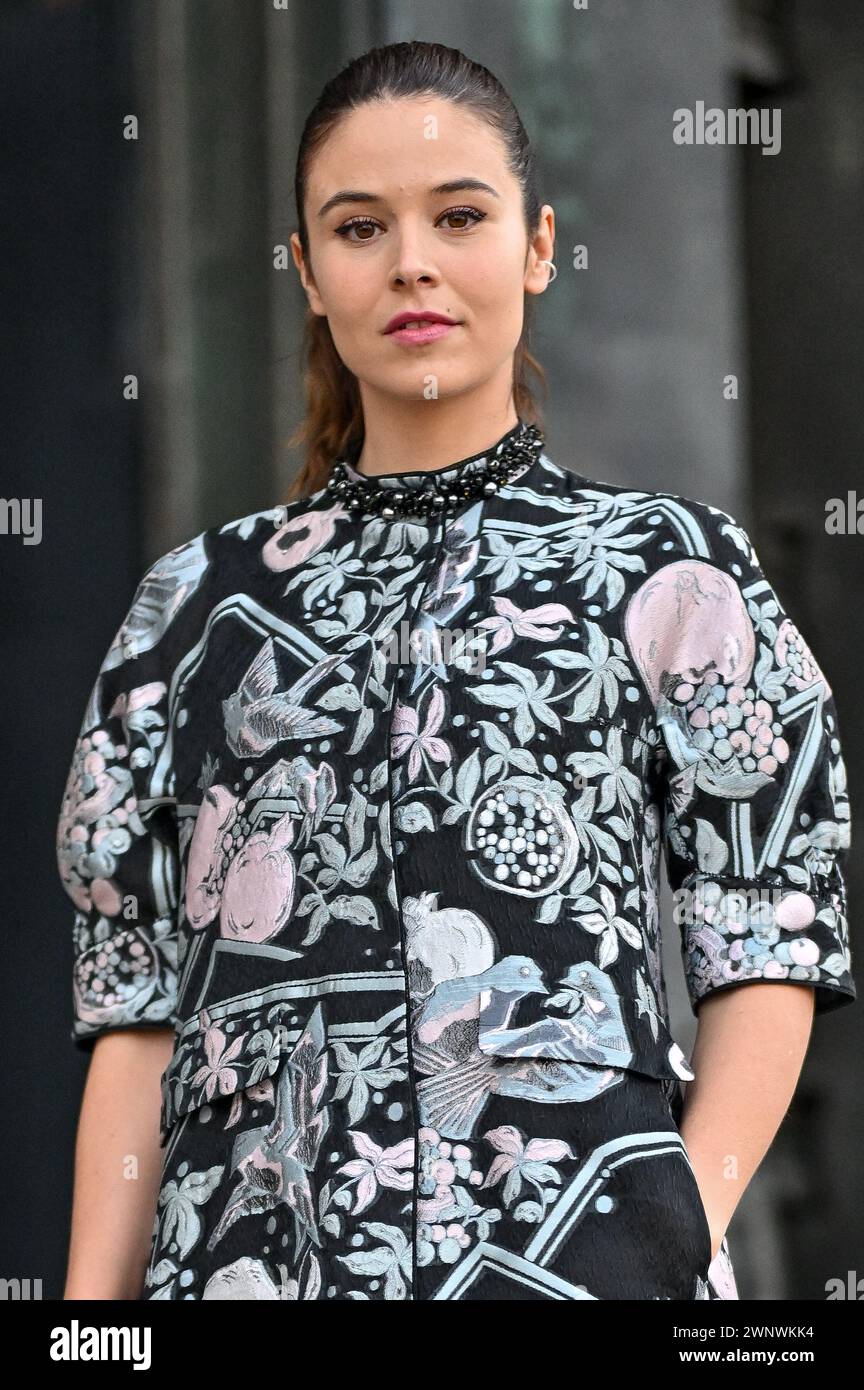 Paris, France. 04th Mar, 2024. Marilou Aussiloux attending the Shiatzy ...