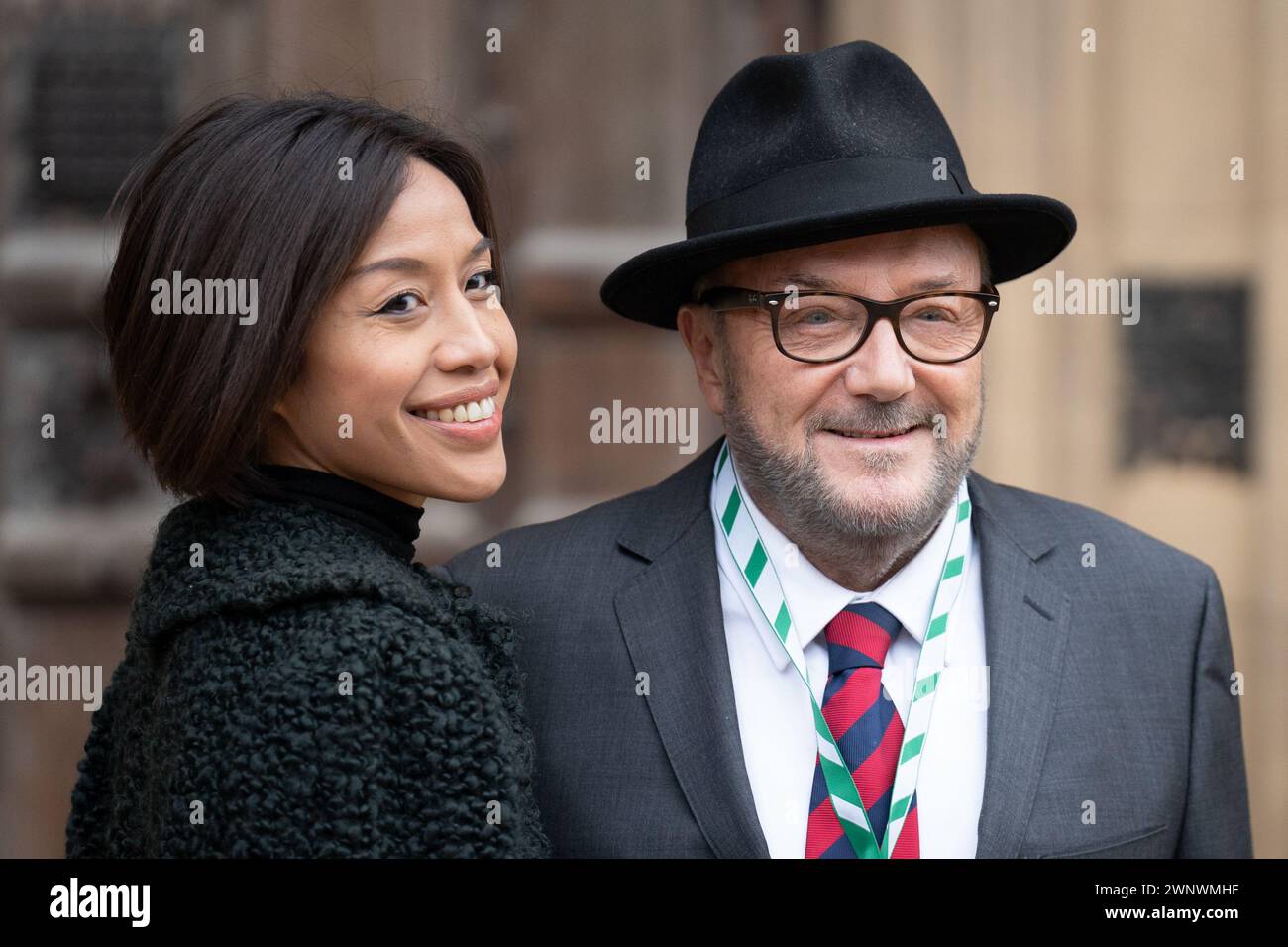 George galloway wife hi-res stock photography and images - Alamy