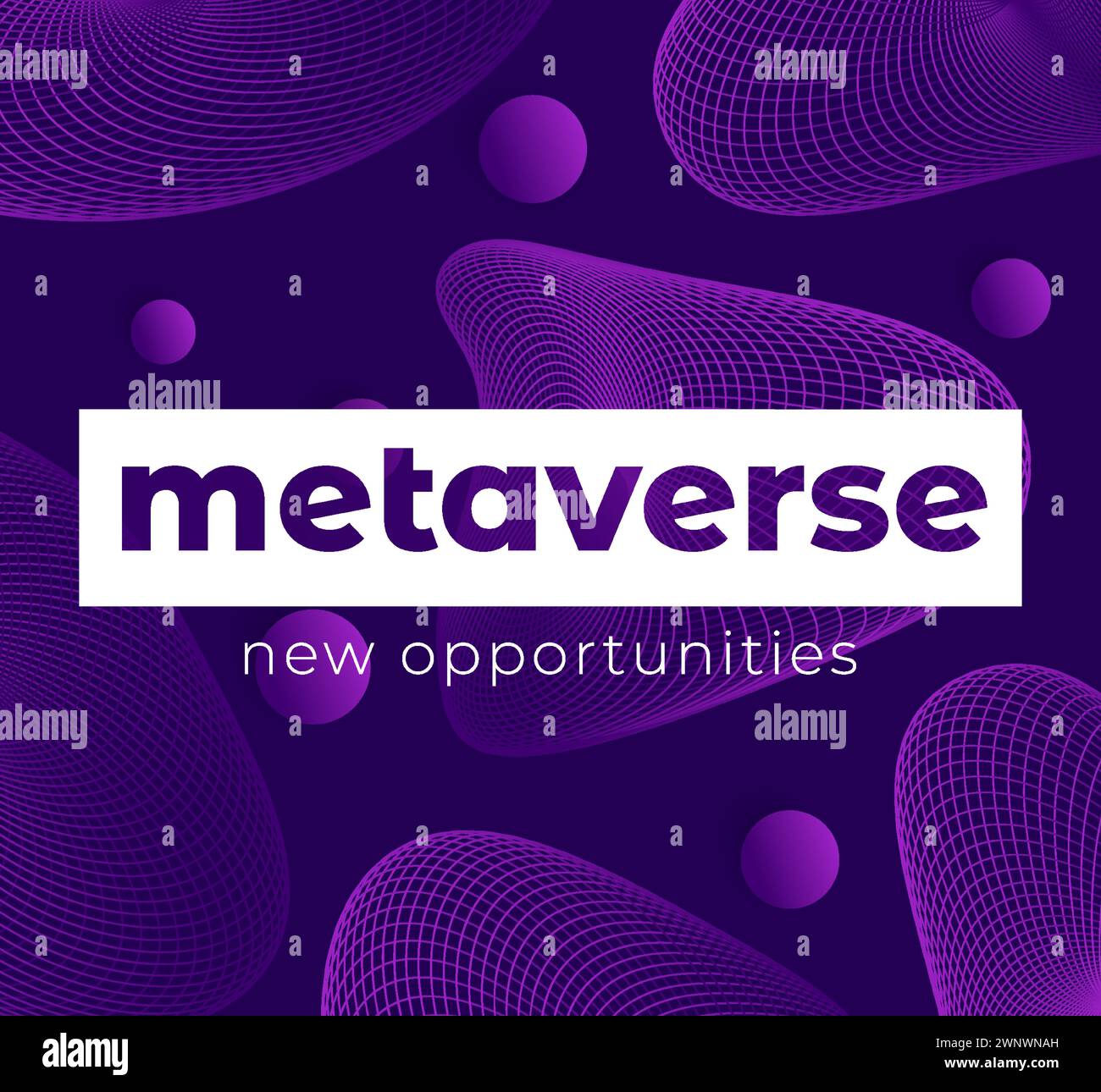 Metaverse banner design, vector art Stock Vector Image & Art - Alamy