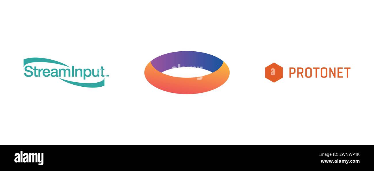 Logo torus Stock Vector Images - Alamy