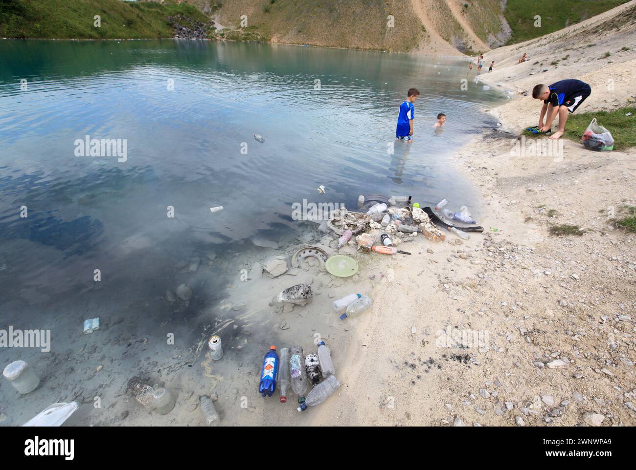 Blue lagoon of buxton hi-res stock photography and images - Alamy