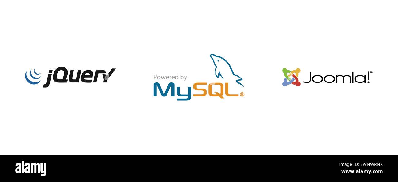 Mysql logo Stock Vector Images - Alamy