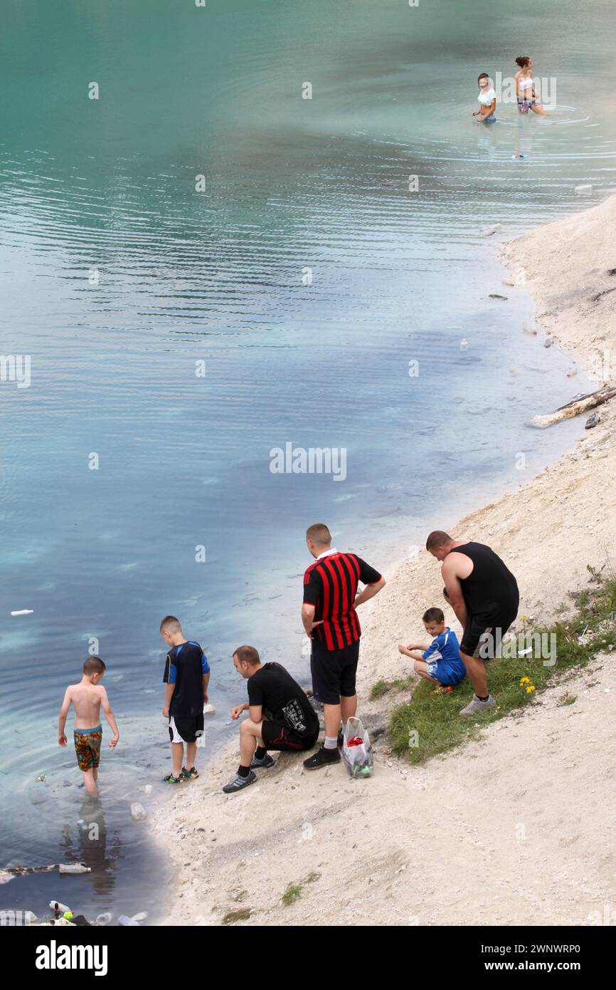 Blue lagoon of buxton hi-res stock photography and images - Alamy