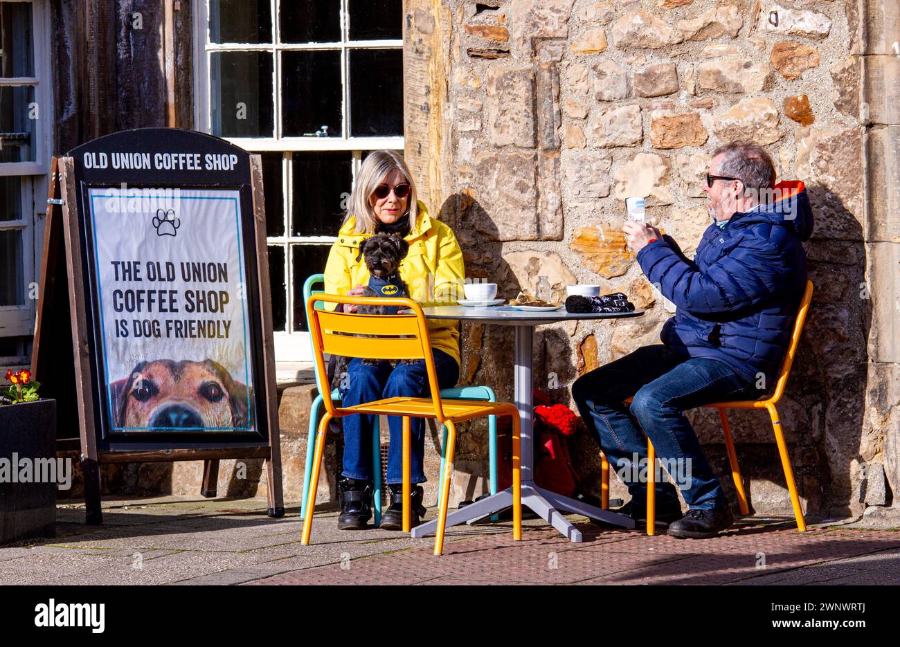 St Andrews, Fife, Scotland, UK. 4th Mar, 2024. UK Weather: St Andrews ...