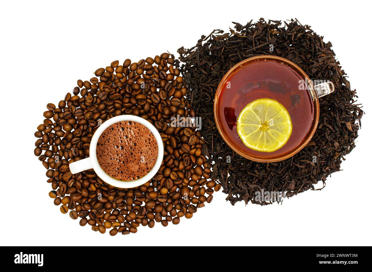 Cafe contrast Cut Out Stock Images & Pictures - Alamy