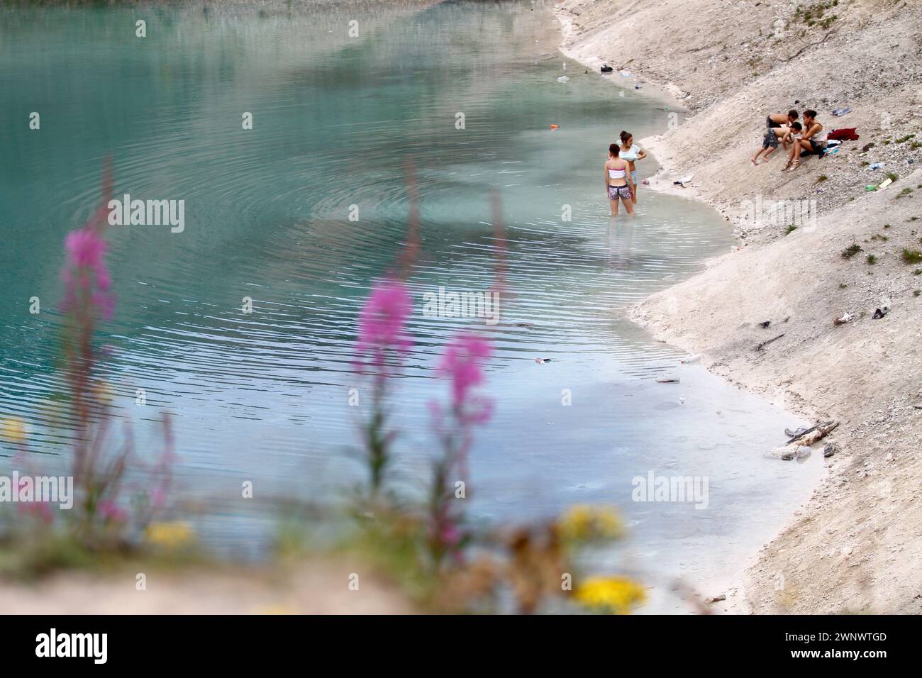 Blue lagoon of buxton hi-res stock photography and images - Alamy