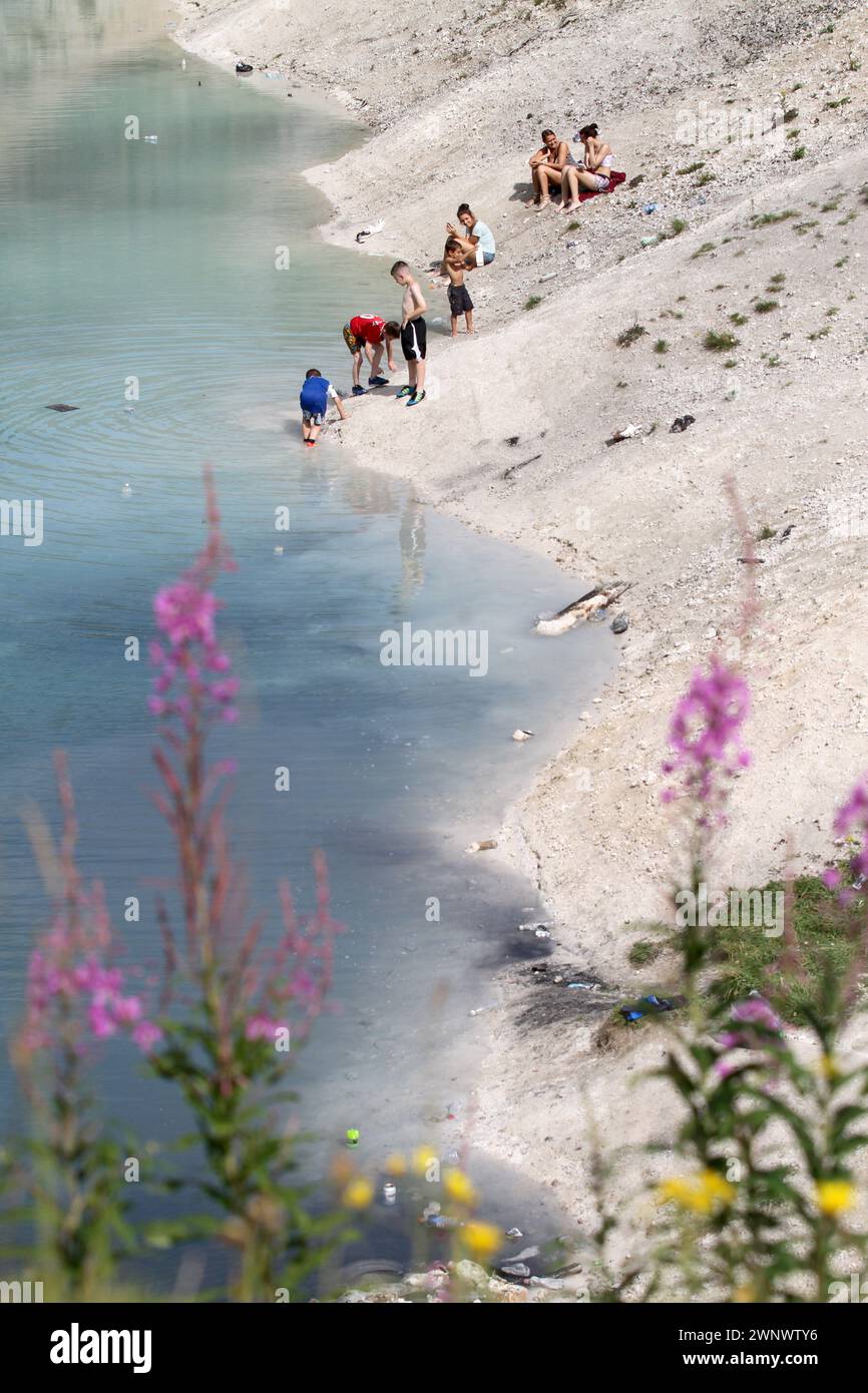 Blue lagoon of buxton hi-res stock photography and images - Alamy