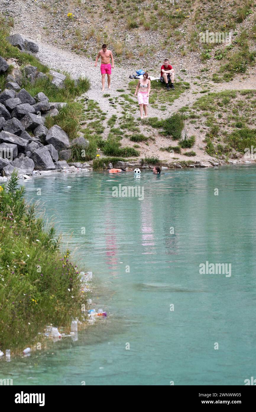 Blue lagoon of buxton hi-res stock photography and images - Alamy