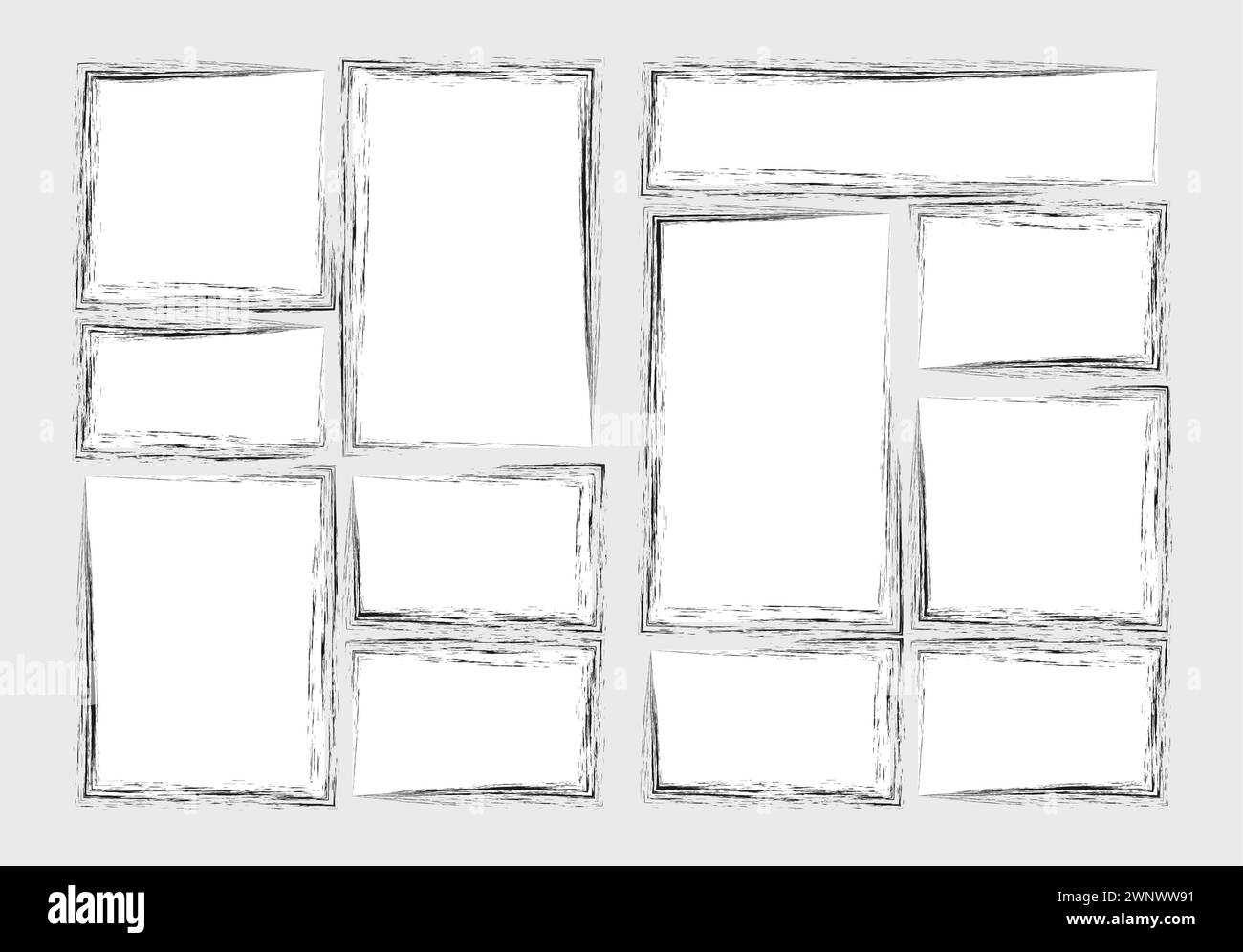 Manga comic scene Black and White Stock Photos & Images - Alamy