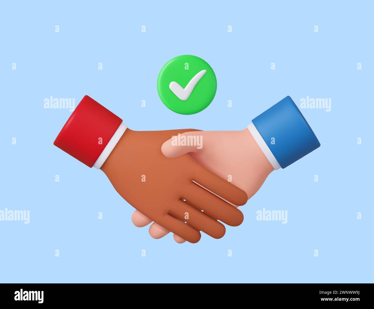 With his sponsor and friend Stock Vector Images - Alamy