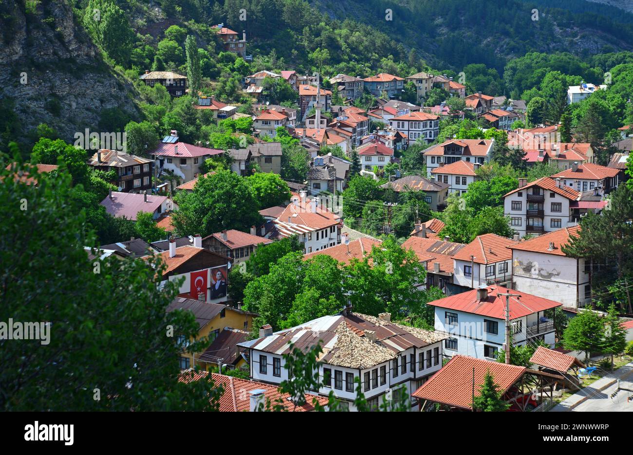Mudurnu Town, located in Bolu, Turkey, is an important tourism city ...