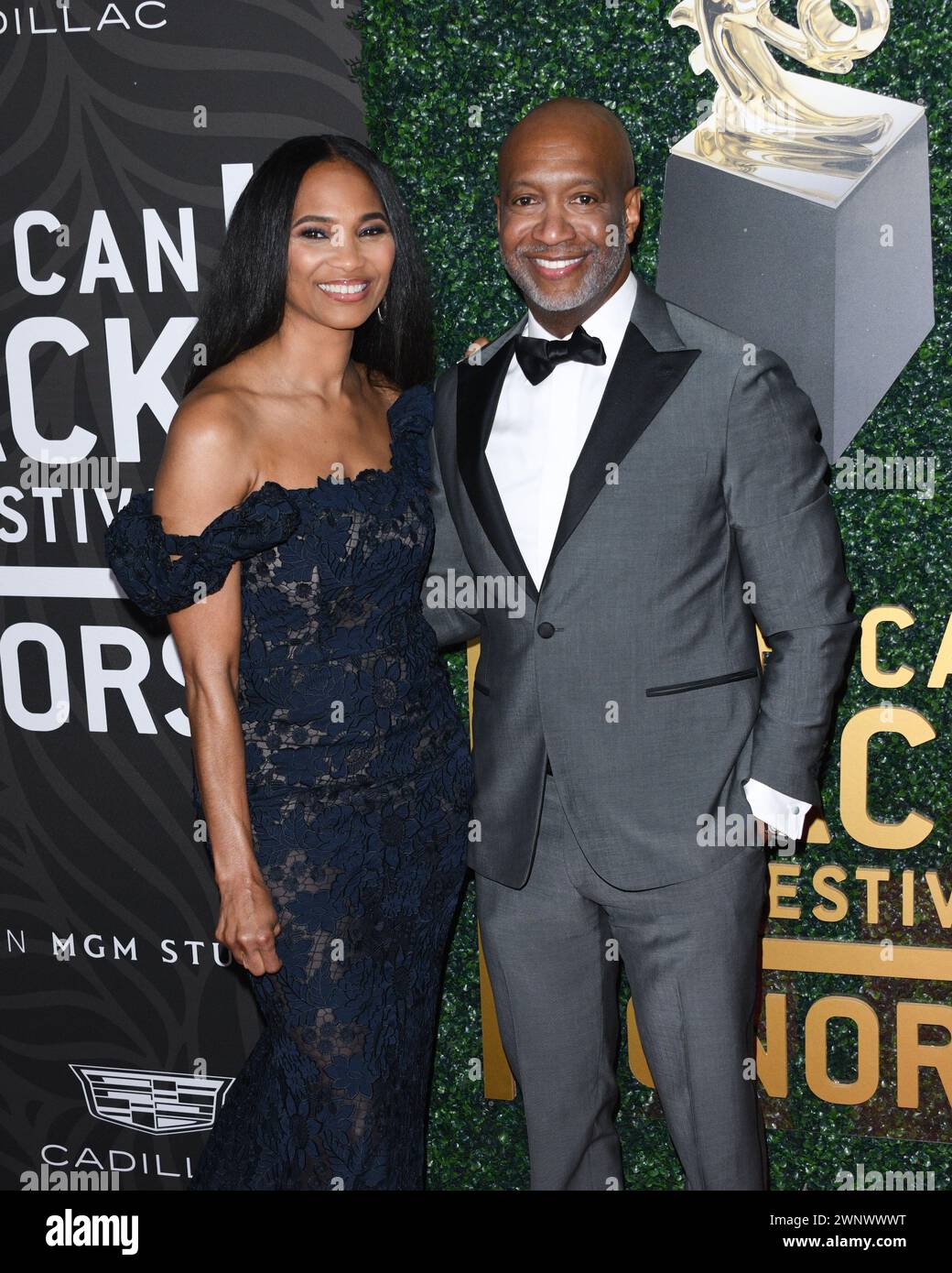 Beverly Hills, California, USA. 03rd Mar, 2024. Nicole Friday, Jeff ...