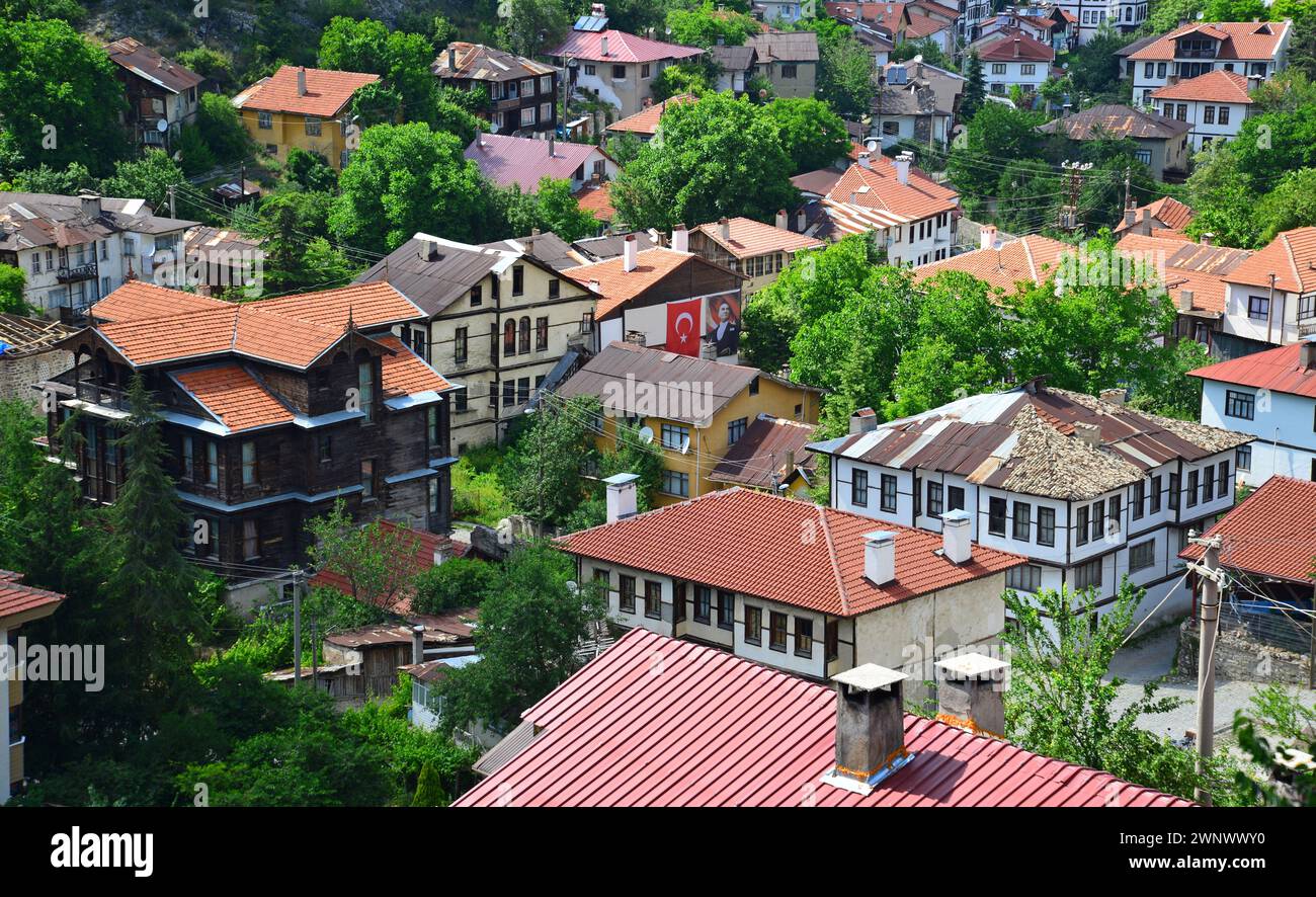 Mudurnu Town, located in Bolu, Turkey, is an important tourism city ...