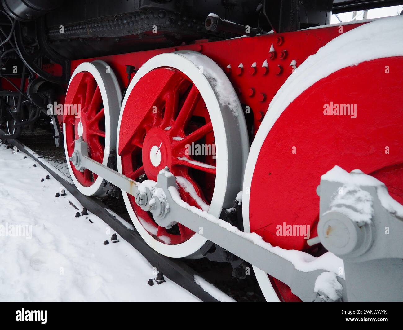 retro train. Locomotive of the 19th early 20th century. Vintage style ...